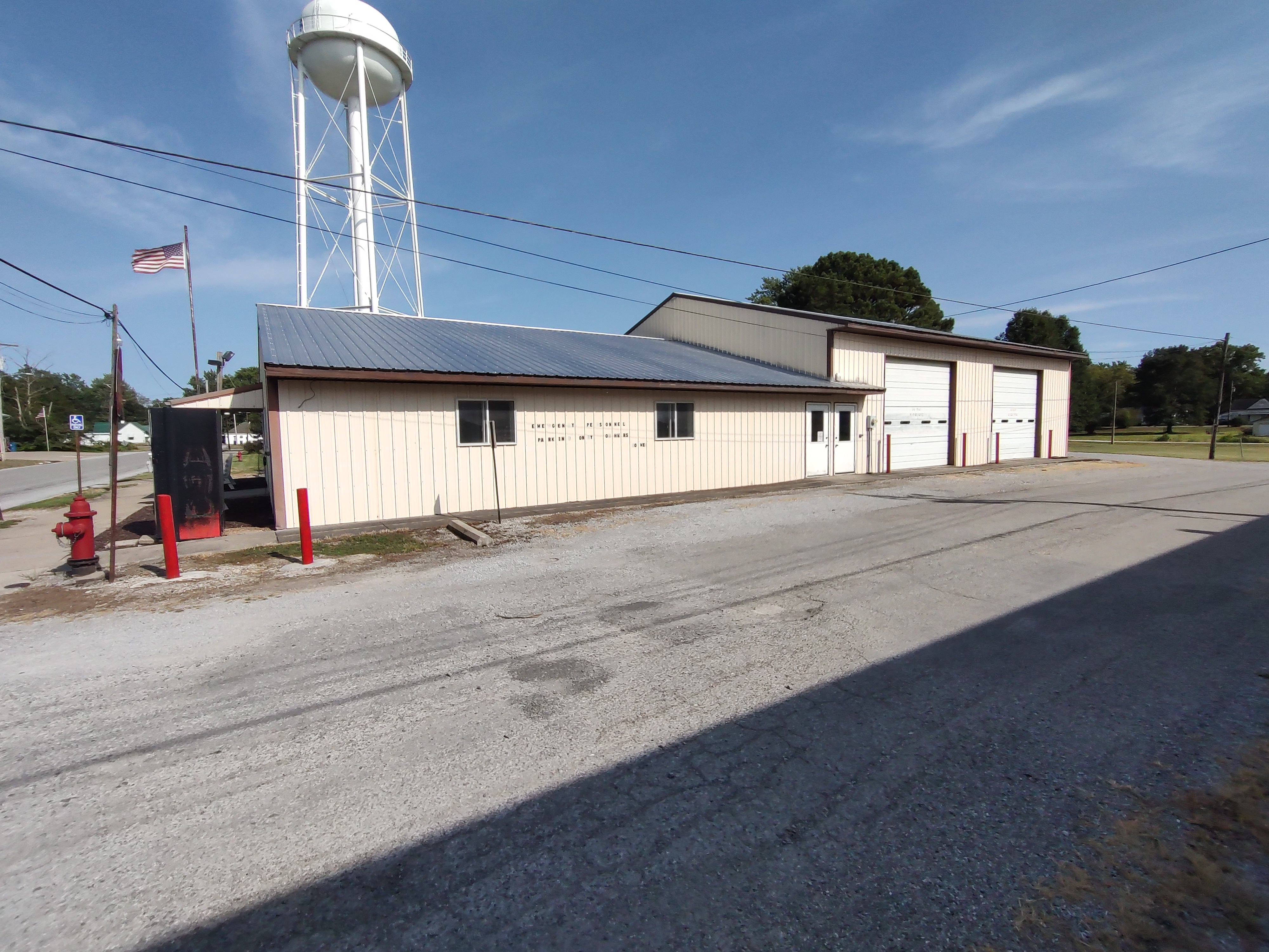 Buckner Village Hall painted. – Village of Buckner