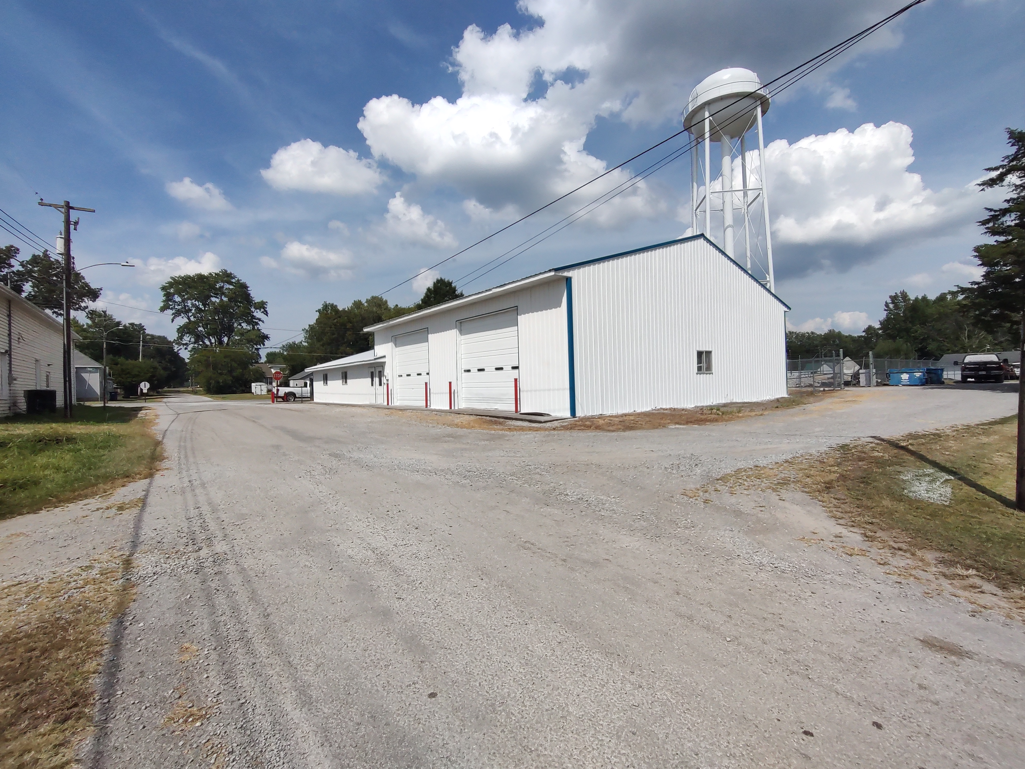 Buckner Village Hall painted. – Village of Buckner